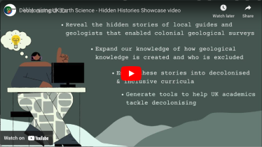 Hidden Histories Showcase video | Decolonising Earth Science